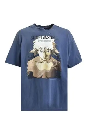 SAINT MXXXXXX X Ghost In The Shell Tee - Blue
