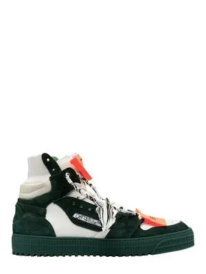 Off-White Off-court High Top Sneakers - Green