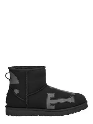 UGG X Telfar Fleece Mini Boots - Black