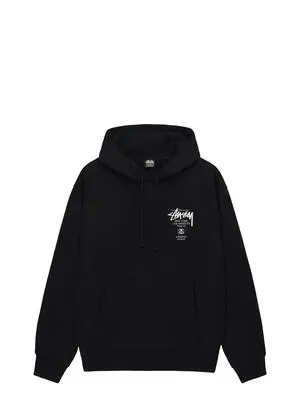 StÜssy World Tour Hoodie - Black