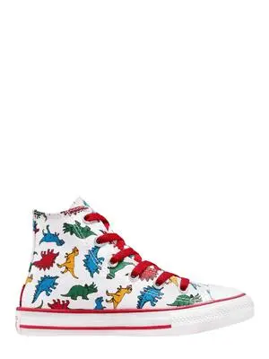 CONVERSE Chuck Taylor All Star High Ps 'dinosaurs' Sneakers - White