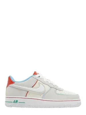 Nike Air Force 1 Lv8 Gs 'holiday Cookies' Sneakers - Cream