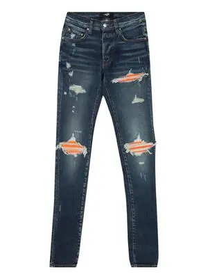 Amiri Mx1 Ultrasuede Jean - Multicolor