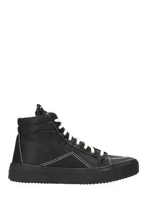 Rhude V1 High Top Sneakers - Black