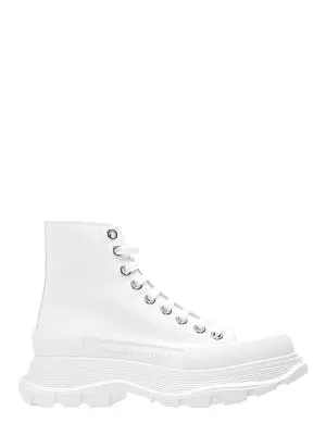 Alexander McQueen Tread Slick High-top Sneakers - White