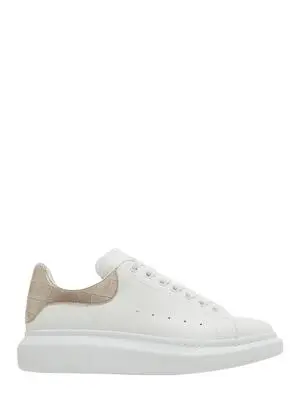 ALEXANDER MCQUEEN Oversized Sneaker With Croc Effect