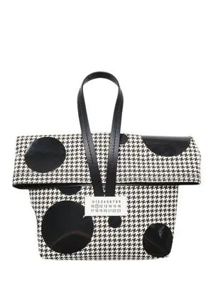MAISON MARGIELA Dots Houndstooth Clutch - Black