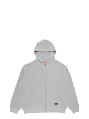 Supreme Hooded Zip-up Thermal - Grey