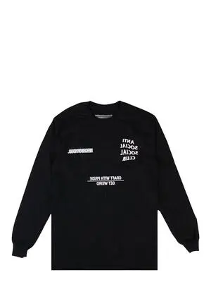 ANTI SOCIAL SOCIAL CLUB X Neighborhood Long-sleeve T-shirt - Black