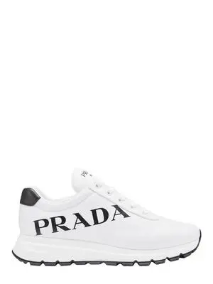 Prada Prax 01 Re-nylon Sneakers With Logo - White
