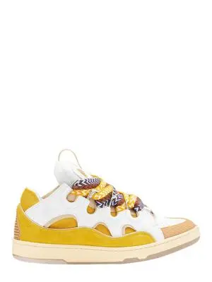 LANVIN Curb Sneakers Yellow