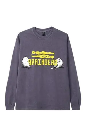 BRAIN DEAD Hatchlings Long-sleeve Tee - Purple