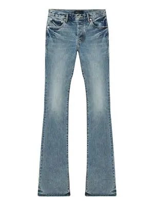 PURPLE BRAND Super Stack Flare Jeans