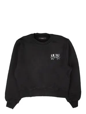 Amiri Bandana Stars Crewneck - Black