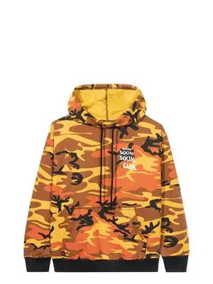 ANTI SOCIAL SOCIAL CLUB True Colors Camo Hoodie - Orange