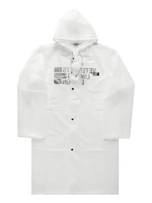 Vetements Big Logo Raincoat - Multicolor