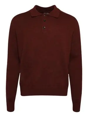 BODE Cashmere Polo - Brown