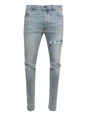 Amiri Crystal Starburst Mx1 Jean - Blue