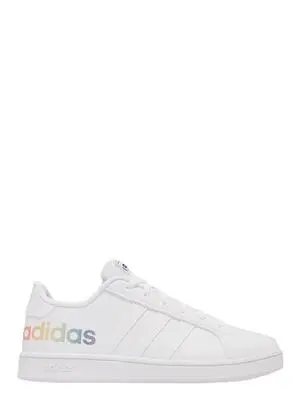 Adidas Grand Court J Pride - White