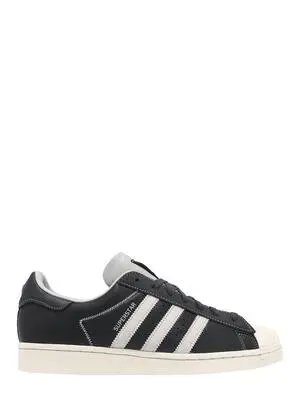 Adidas Superstar Contrast Stitch Sneakers - Black