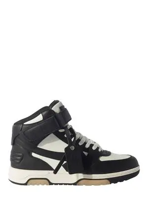 Off-White Out Of Office Mid Sneakers - Black