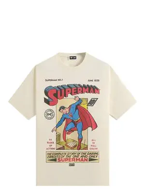 Kith X Superman No.1 Vintage Tee - Tan