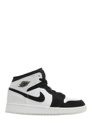 JORDAN 1 Mid Se Gs Diamond Sneakers - White