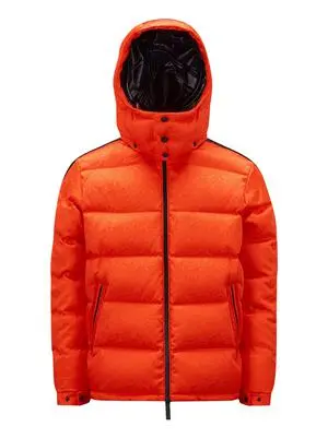 Moncler X Adidas Alpbach Short Down Jacket - Orange