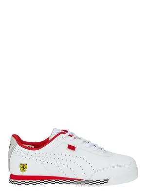 PUMA Scuderia Ferrari Roma Via Perf Jr Sneakers - White