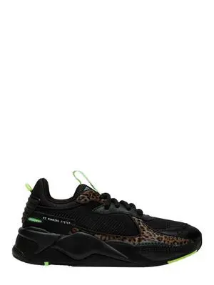 PUMA Rs-x Animal Print Sneakers - Black