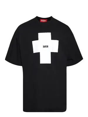 032C Point Zero Oversized T-shirt - Black