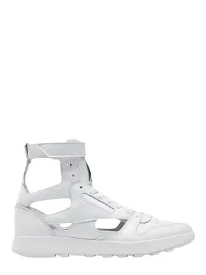 MAISON MARGIELA Reebok X Classic Leather Tabi High Sneakers - White