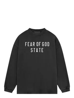 Fear Of God Heavy Long-sleeve Tee - Black