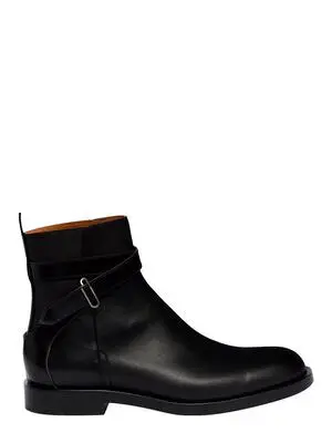 Off-White Jodhpur Paperclip Boots - Black