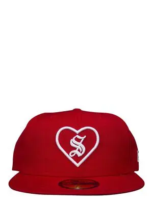 Supreme Heart New Era Cap - Red