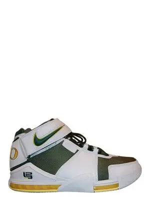 Nike Zoom Lebron 2 'oregon Ducks' Pe Sneakers - White