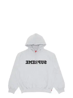 Supreme Reverse Hooded Sweatshirt - Grey