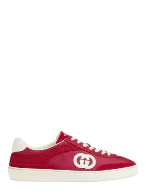 Gucci G74 Interlocking G Sneakers - Red