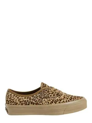 VANS Authentic 44 Lx 'pony Hair Leopard' Sneakers - Tan