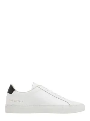 COMMON PROJECTS Retro Low Top Sneakers - White