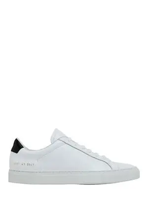 COMMON PROJECTS Retro Low Top Sneakers - White