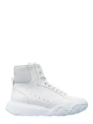 Alexander McQueen Court Trainer High - White