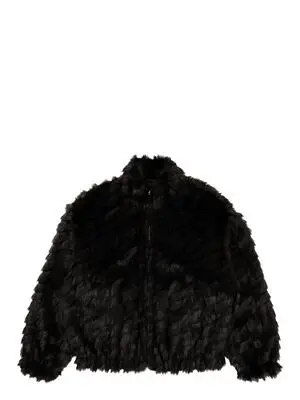 Supreme Faux Fur Windstopper Jacket - Black