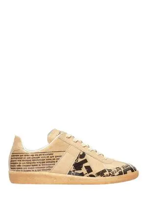 MAISON MARGIELA Replica Taped Sneakers - Cream