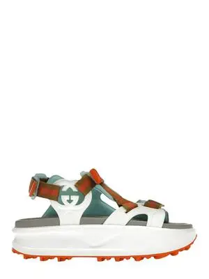Gucci Platform Sandals - White