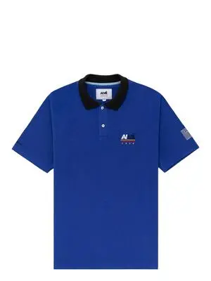 Aimé Leon Dore 38-gs Offshore Piqué Polo - Blue
