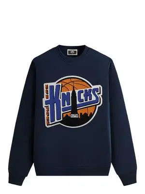 Kith New York Knicks City Vintage Nelson Crewneck - Blue