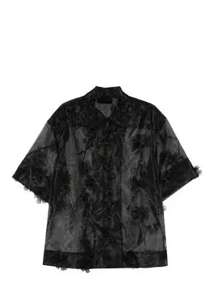 SIMONE ROCHA Sheer Boxy Shirt