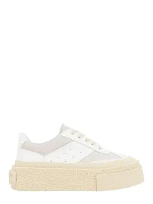 MAISON MARGIELA Panelled Platform Sneakers - White