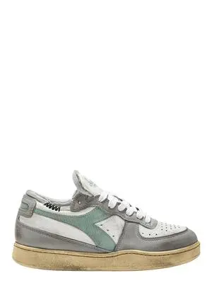 DIADORA Mi Basket Row Cut Sneakers - White
